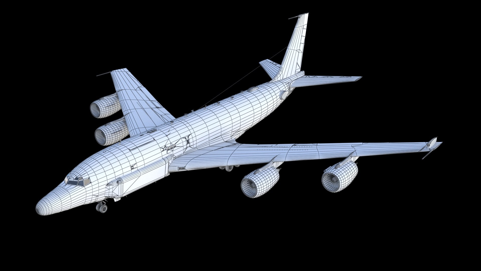 RC-135S Cobra Ball 3D - TurboSquid 2229308