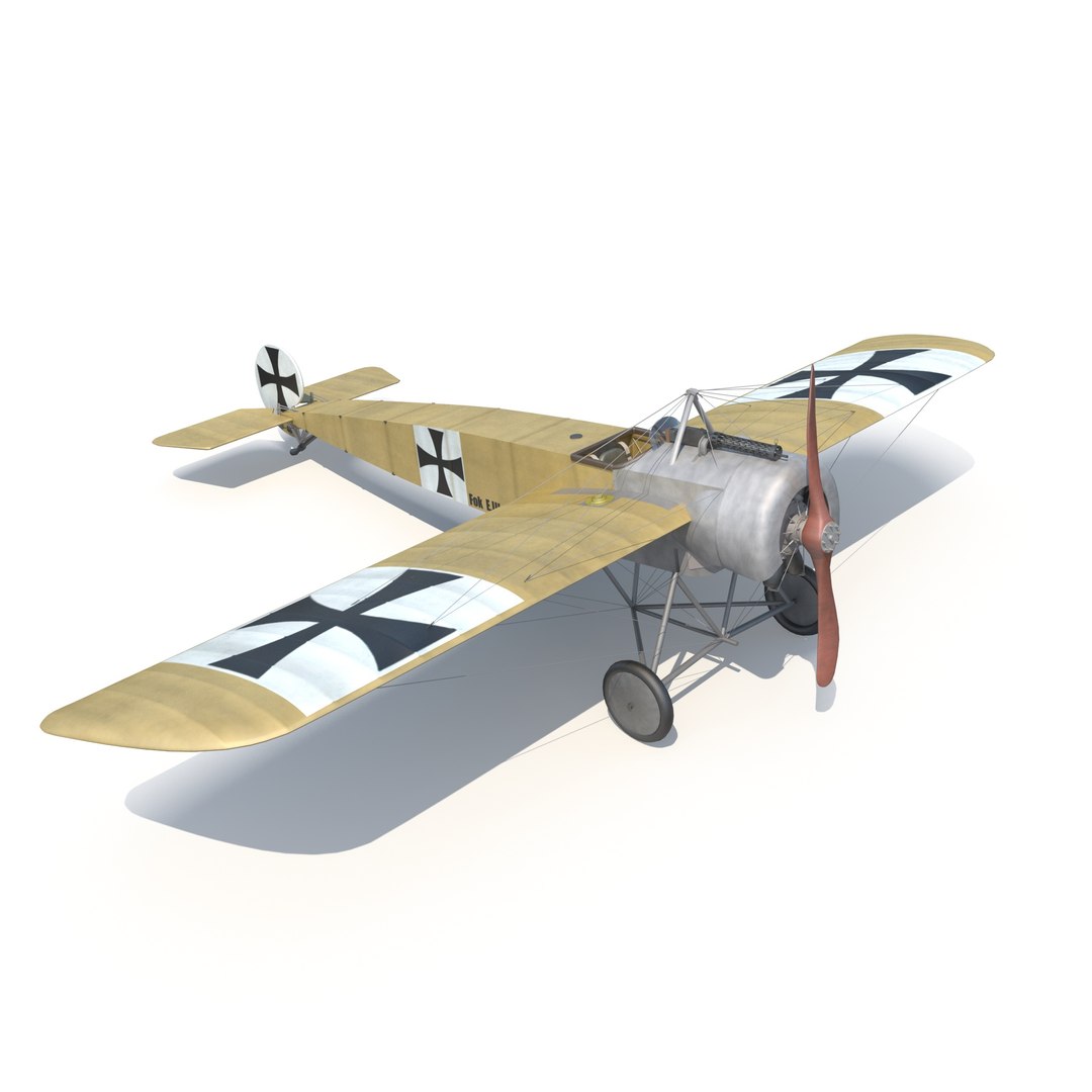 Fokker E Iii 3d Max