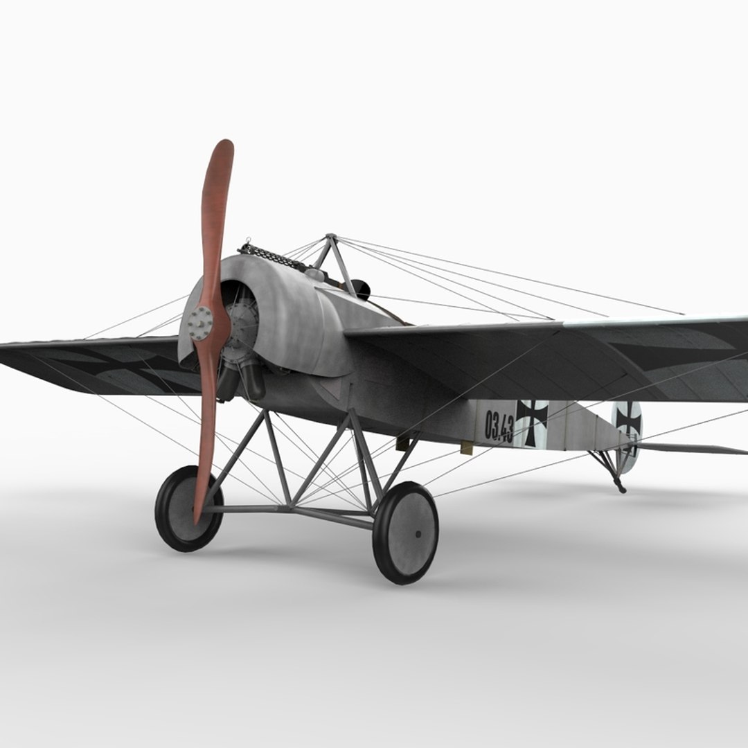 Fokker E Iii 3d Max