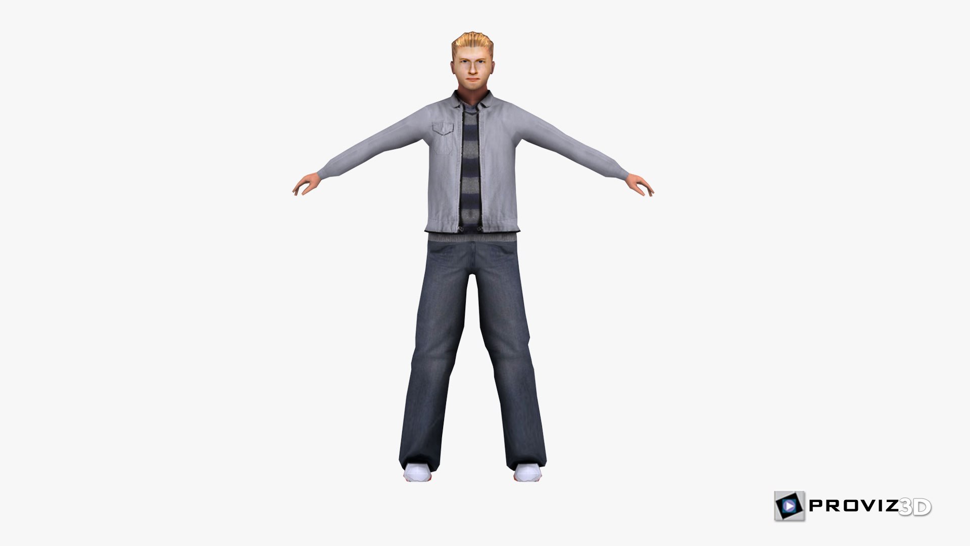 3D model 3D People Student Vol 01 - TurboSquid 1907898