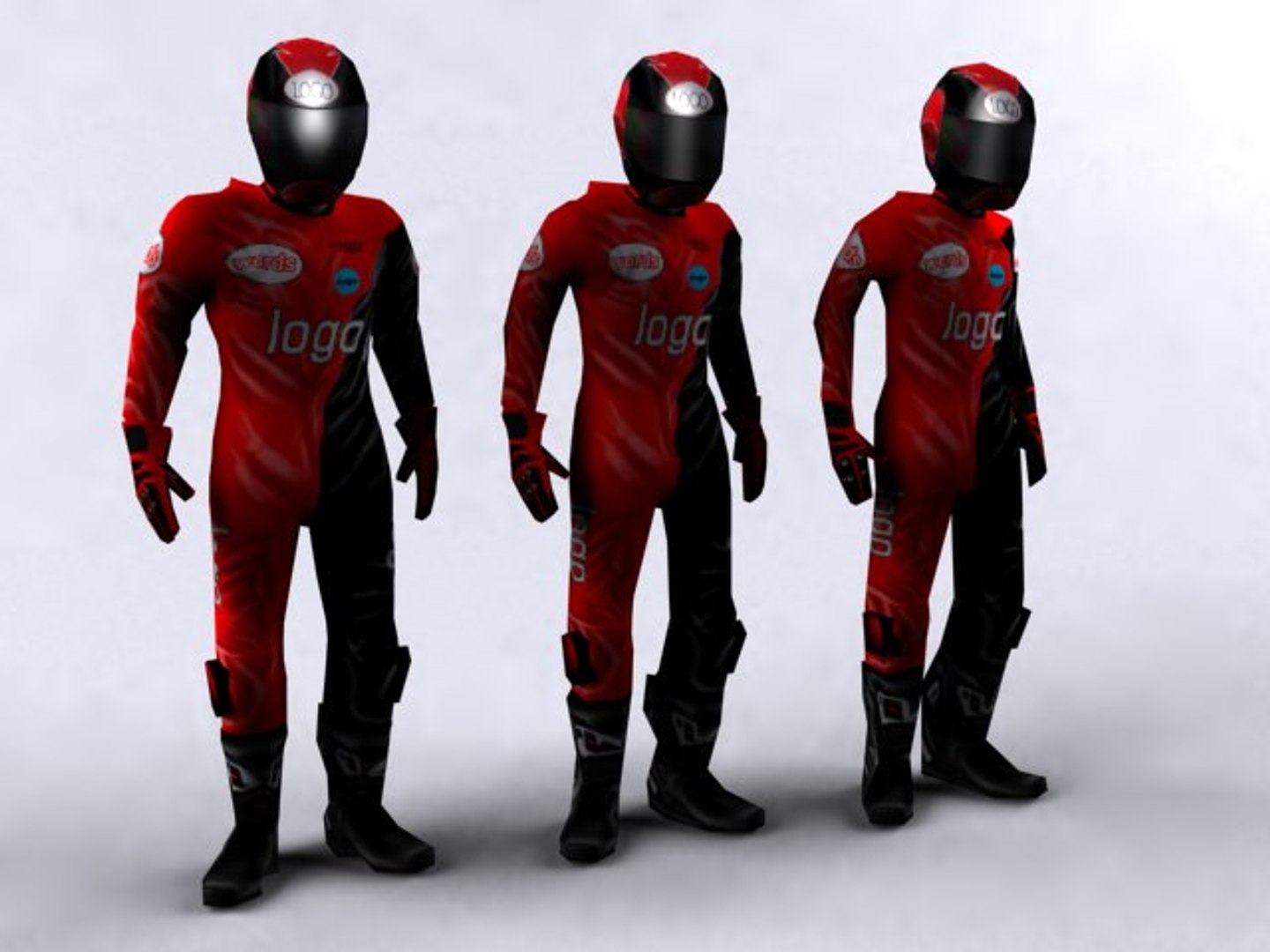 In-game Fully Rigged 3d Model