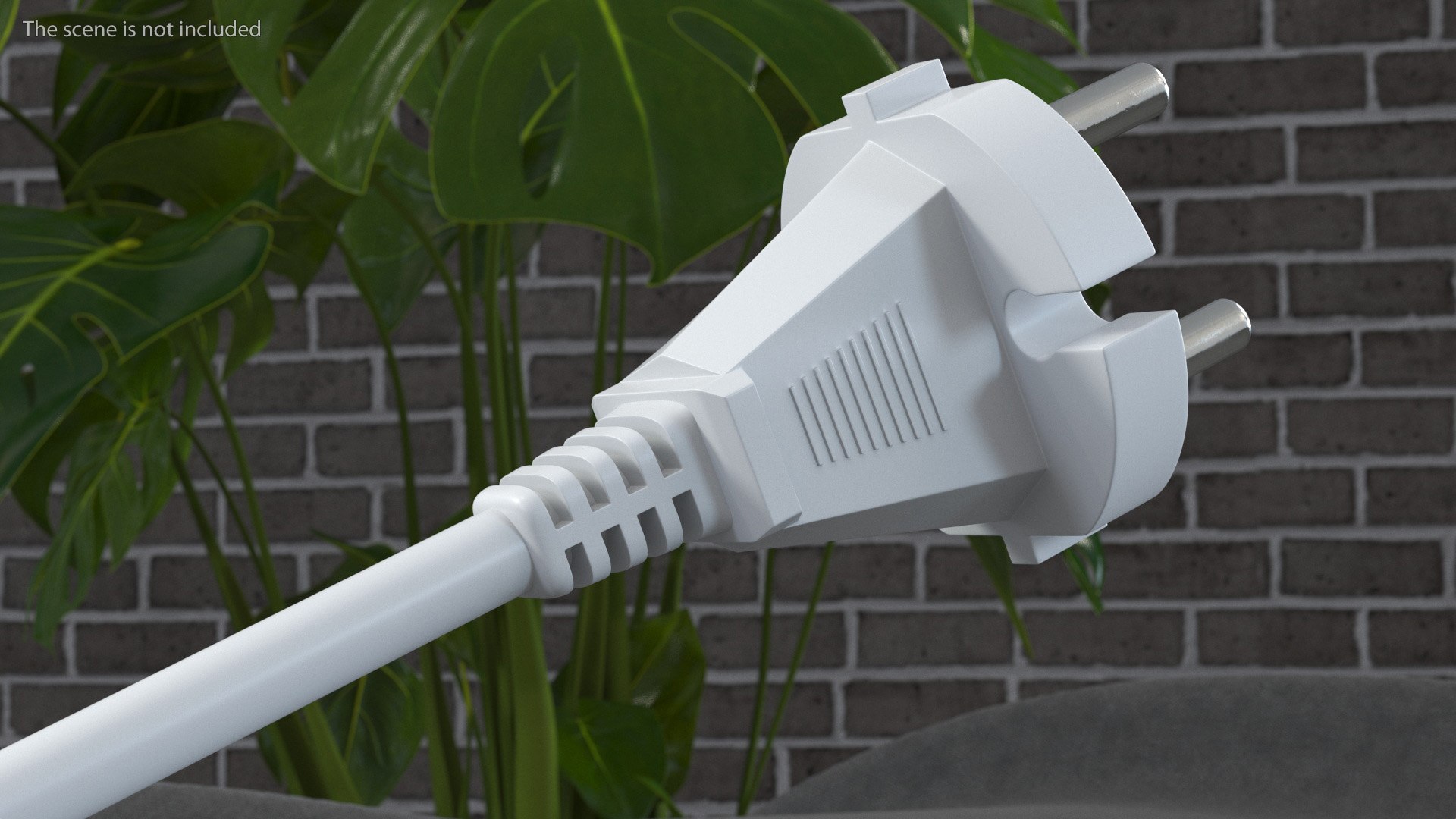 Europe Electric Plug Type E White 3D Model - TurboSquid 2042320