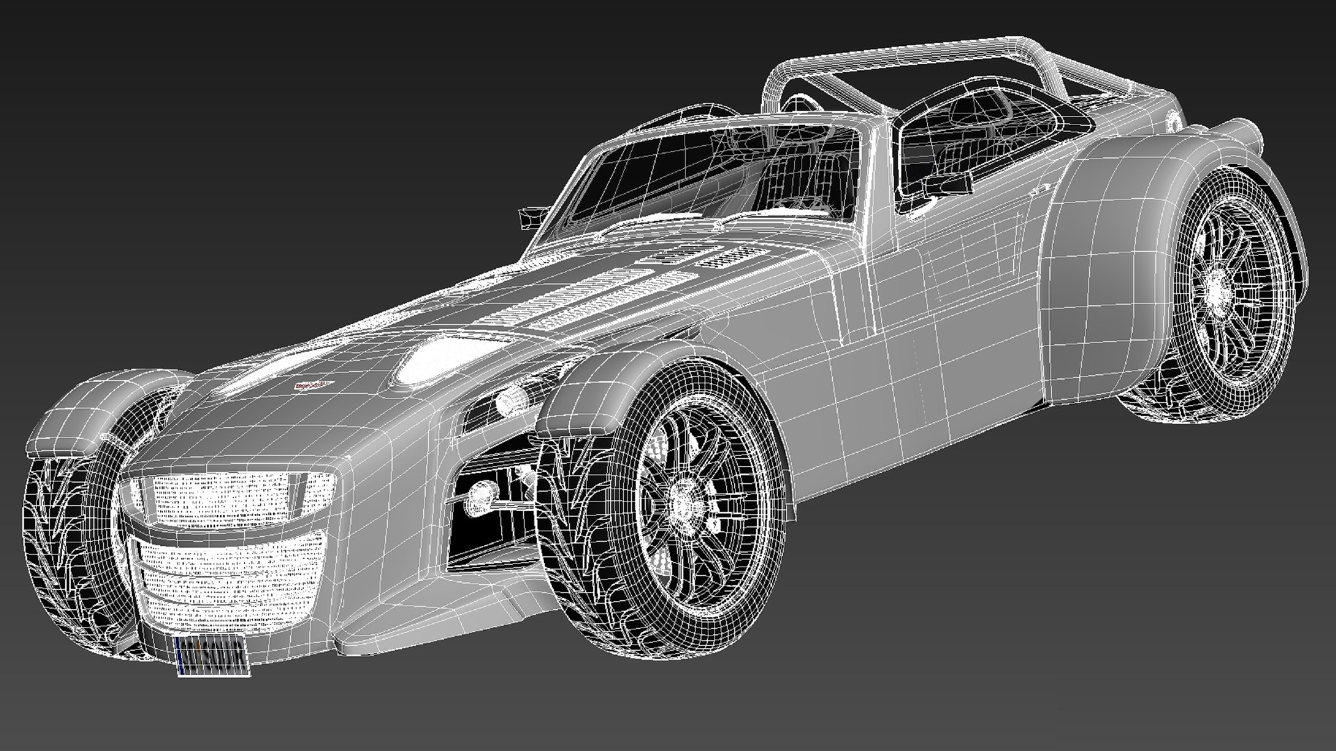 Donkervoort D8 Gto 3d Model
