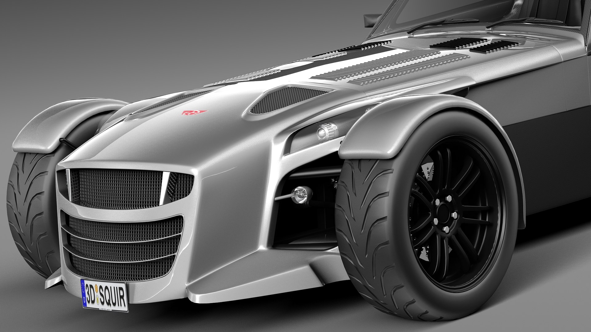 Donkervoort D8 Gto 3d Model