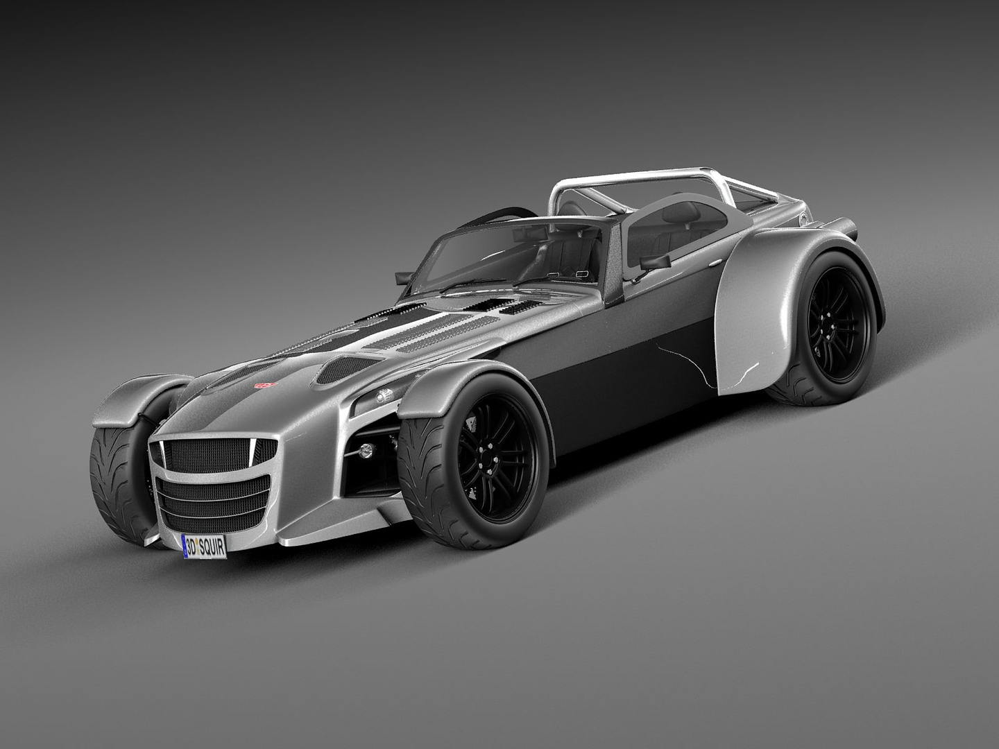 Donkervoort D8 Gto 3d Model