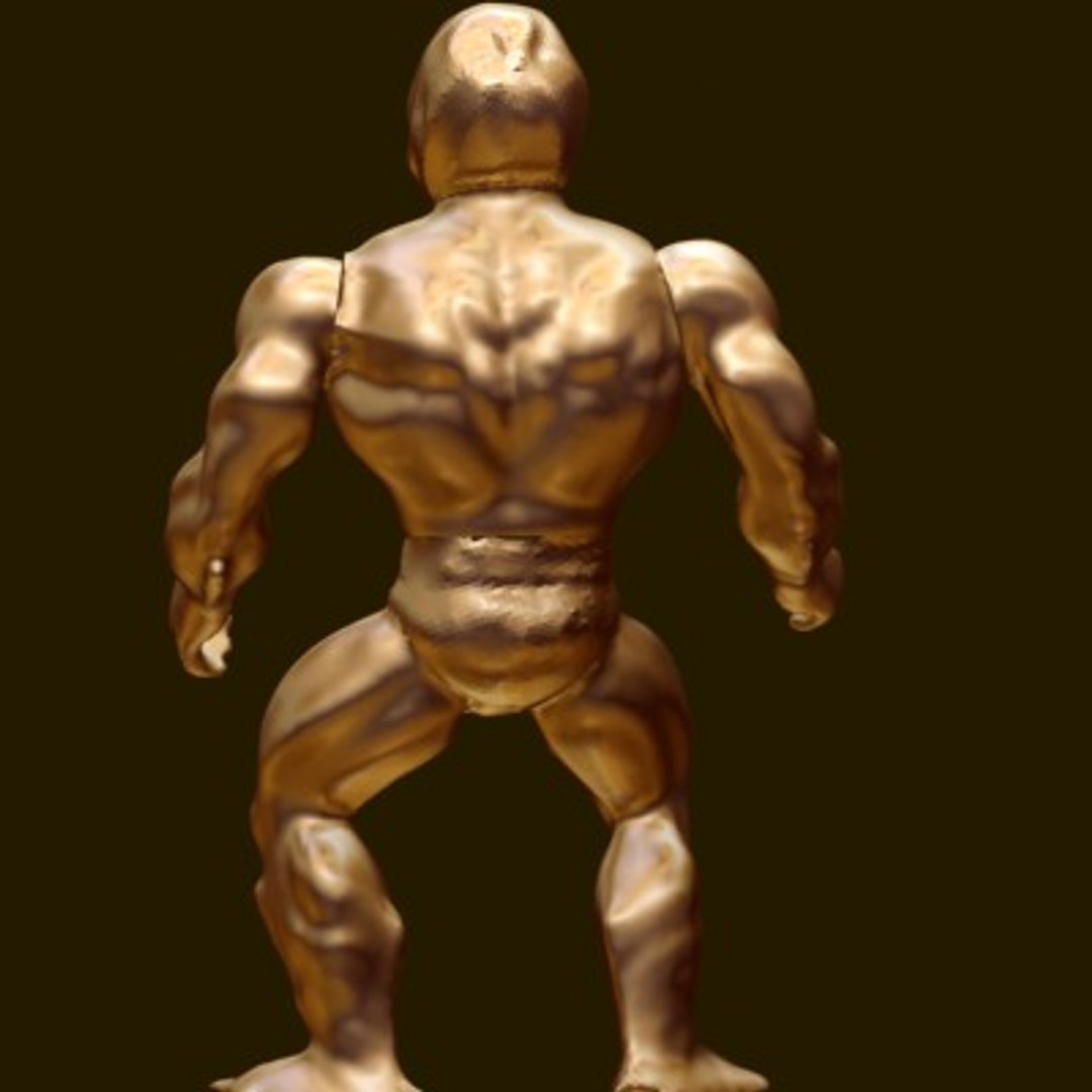 skeletor action figure 3d model