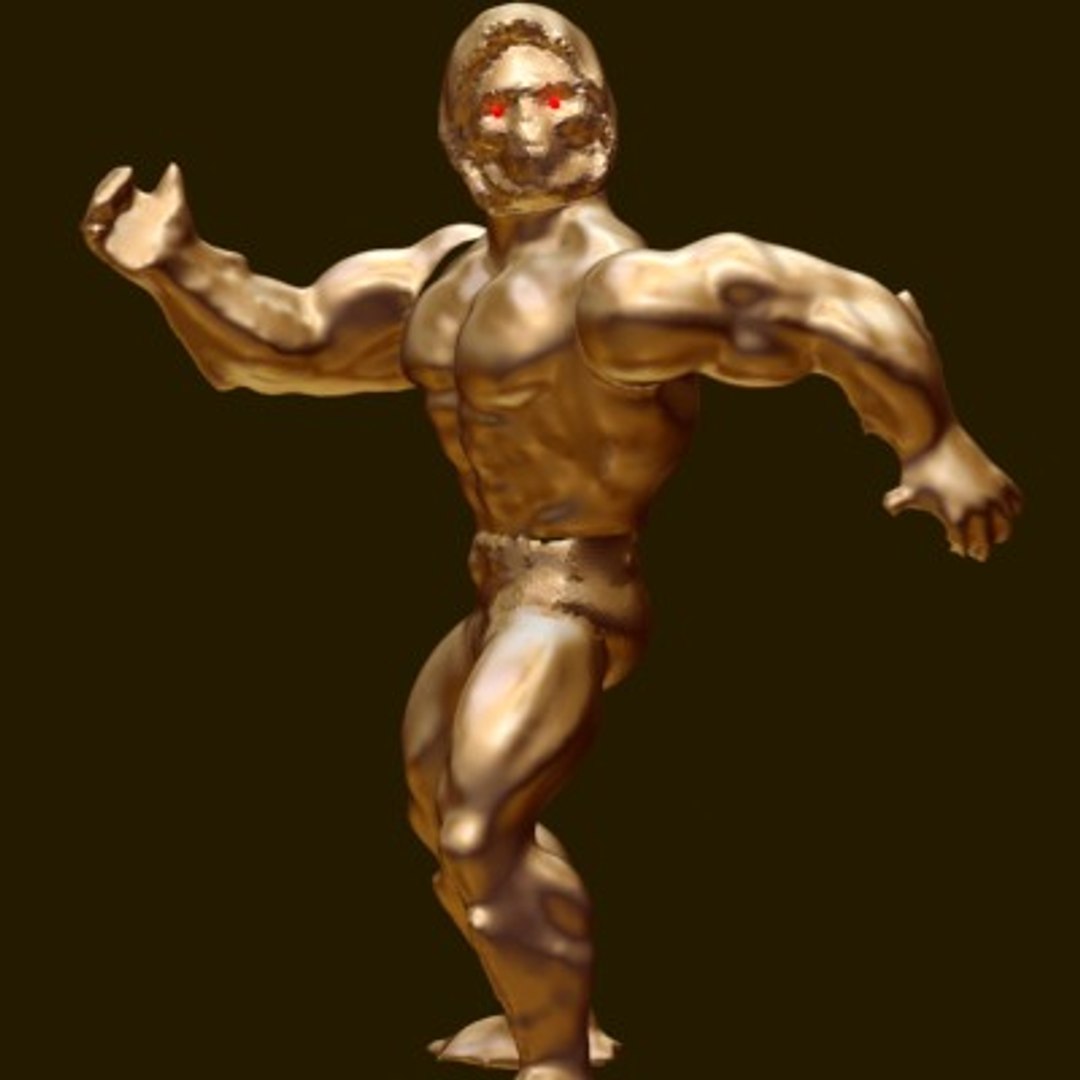 skeletor action figure 3d model