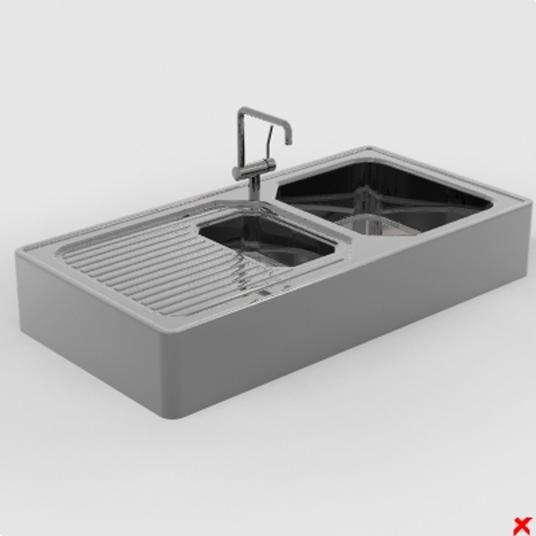 dxf kitchen sink