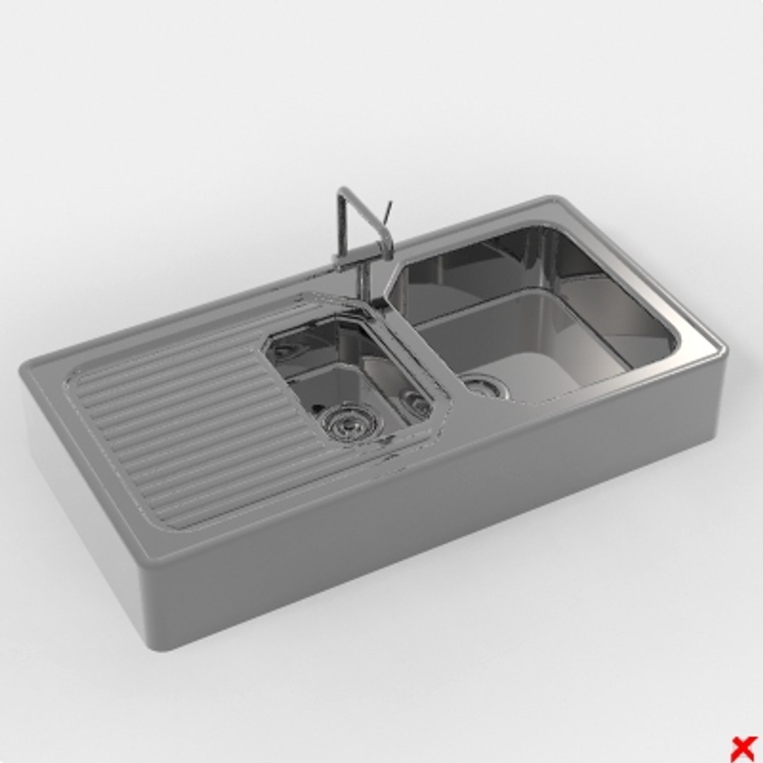 dxf kitchen sink