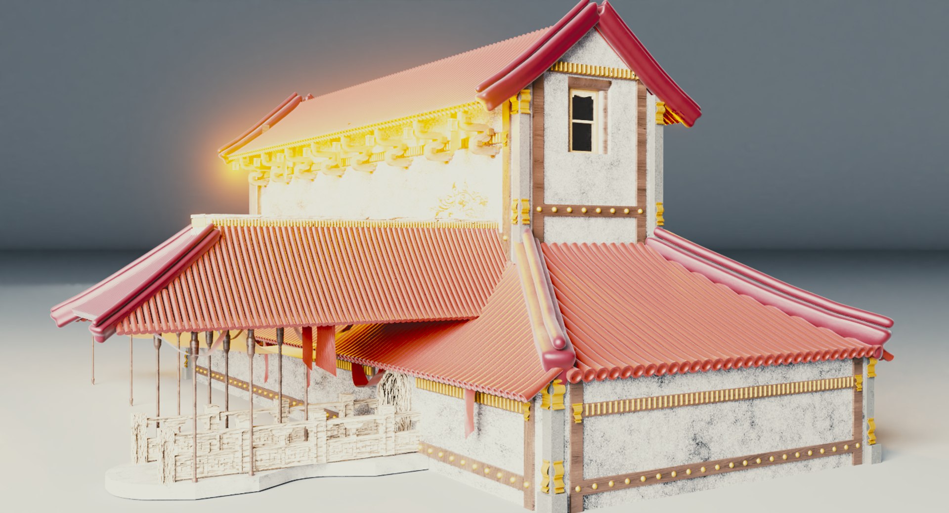 3D Building Architecture Home Model - TurboSquid 1413194