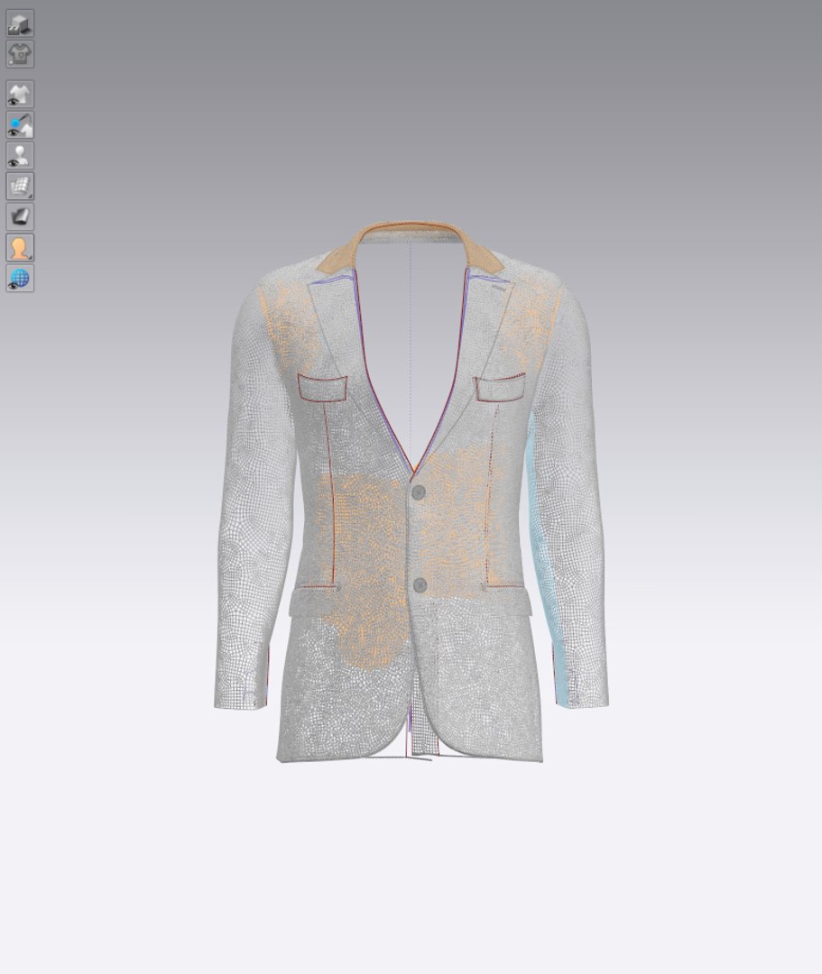 Free Male Blazer Jacket 3D - TurboSquid 2162965
