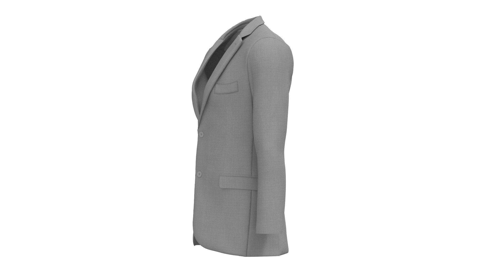 Free Male Blazer Jacket 3D - TurboSquid 2162965