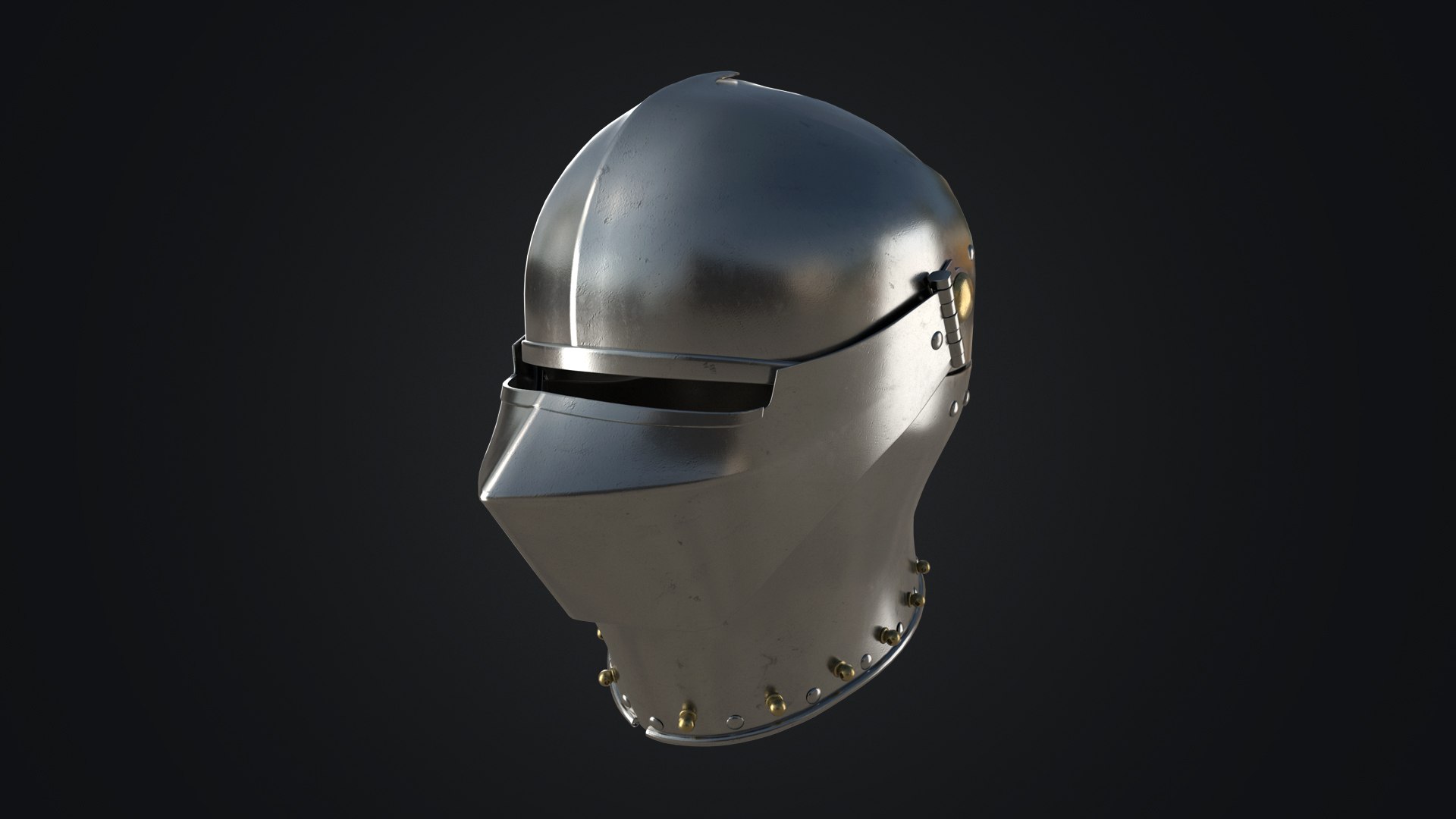 3D Knight Helmet And Sword - TurboSquid 2006411