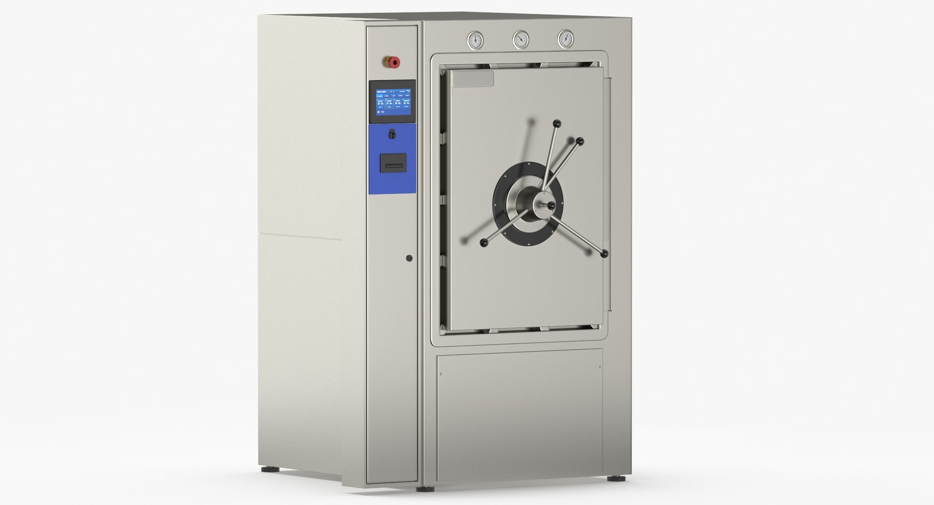 Autoclaves Closed And Open 3D Model - TurboSquid 1893462