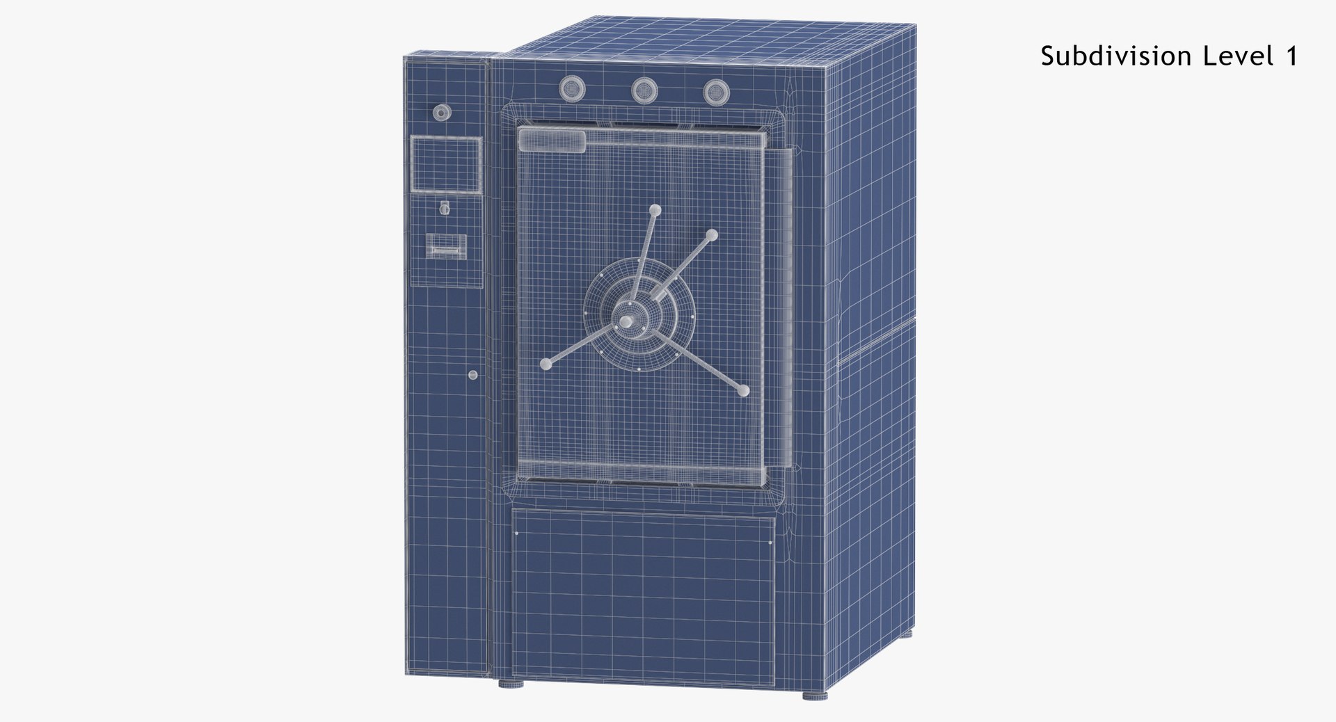 Autoclaves Closed and Open 3D model - TurboSquid 1893462