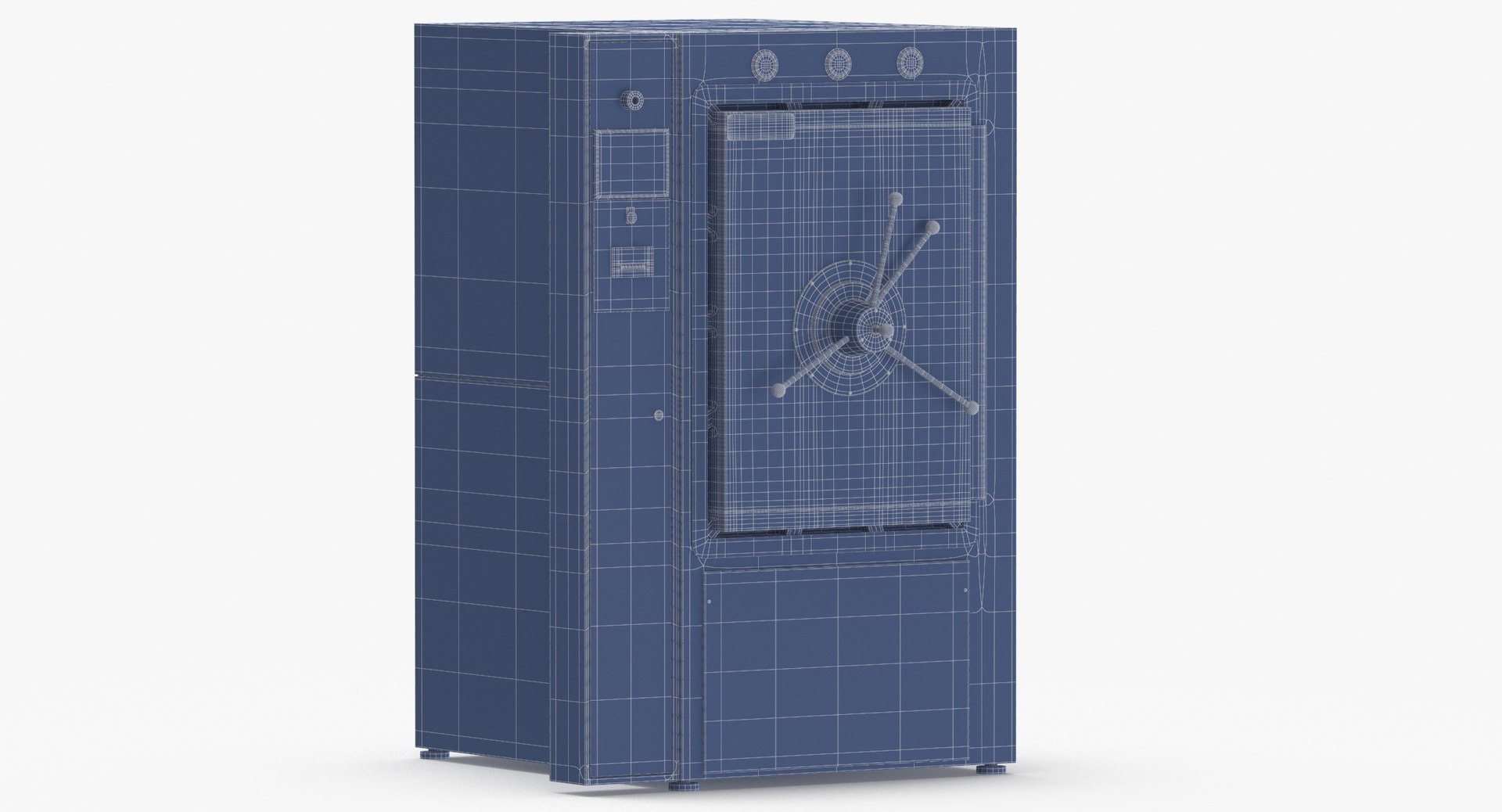 Autoclaves Closed and Open 3D model - TurboSquid 1893462