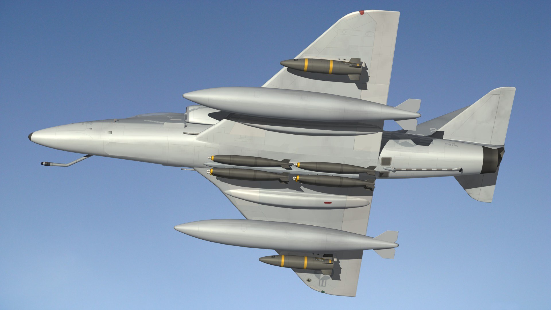 3D A-4 Skyhawk Marines model - TurboSquid 2082834