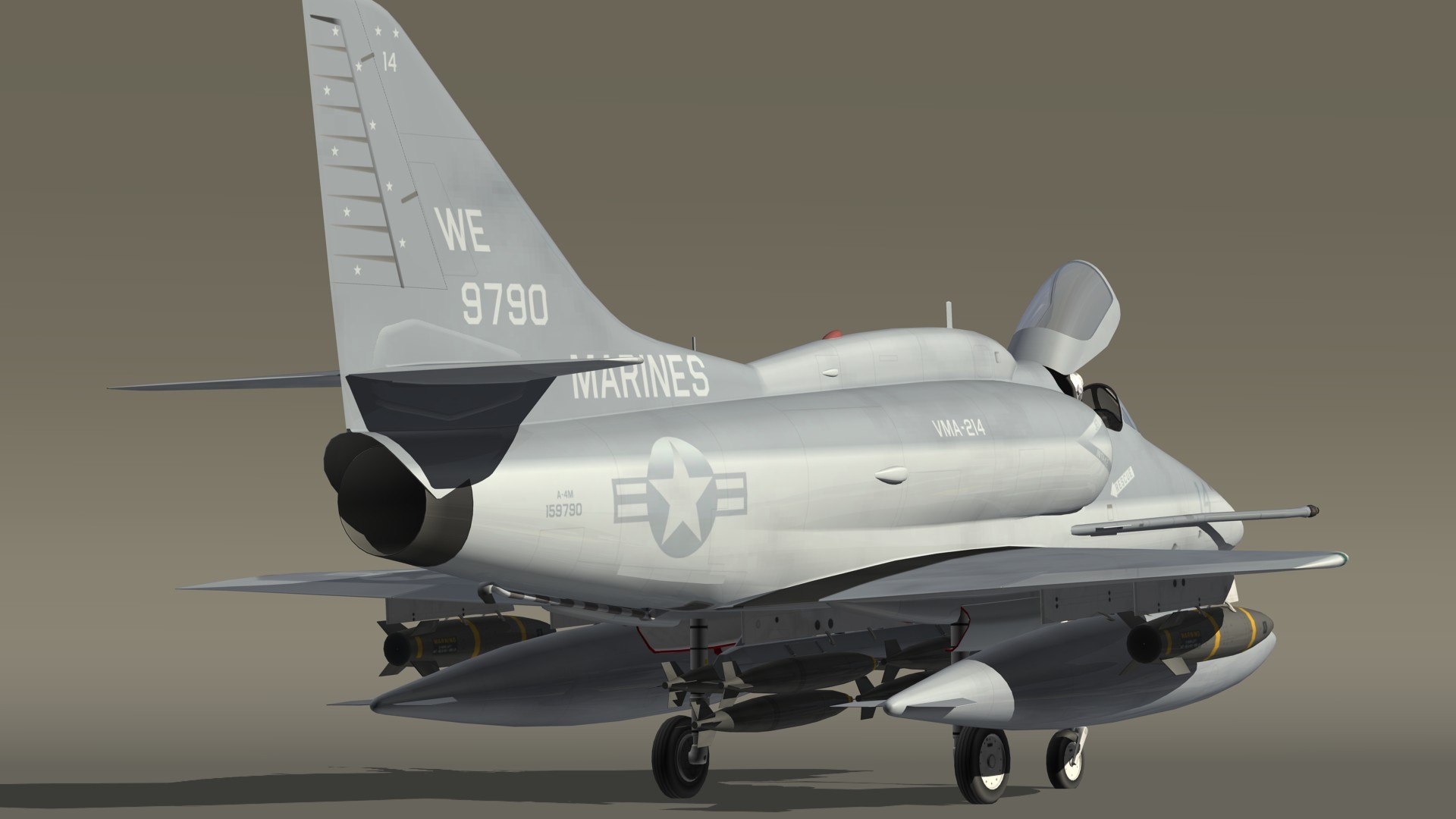 3D A-4 Skyhawk Marines model - TurboSquid 2082834
