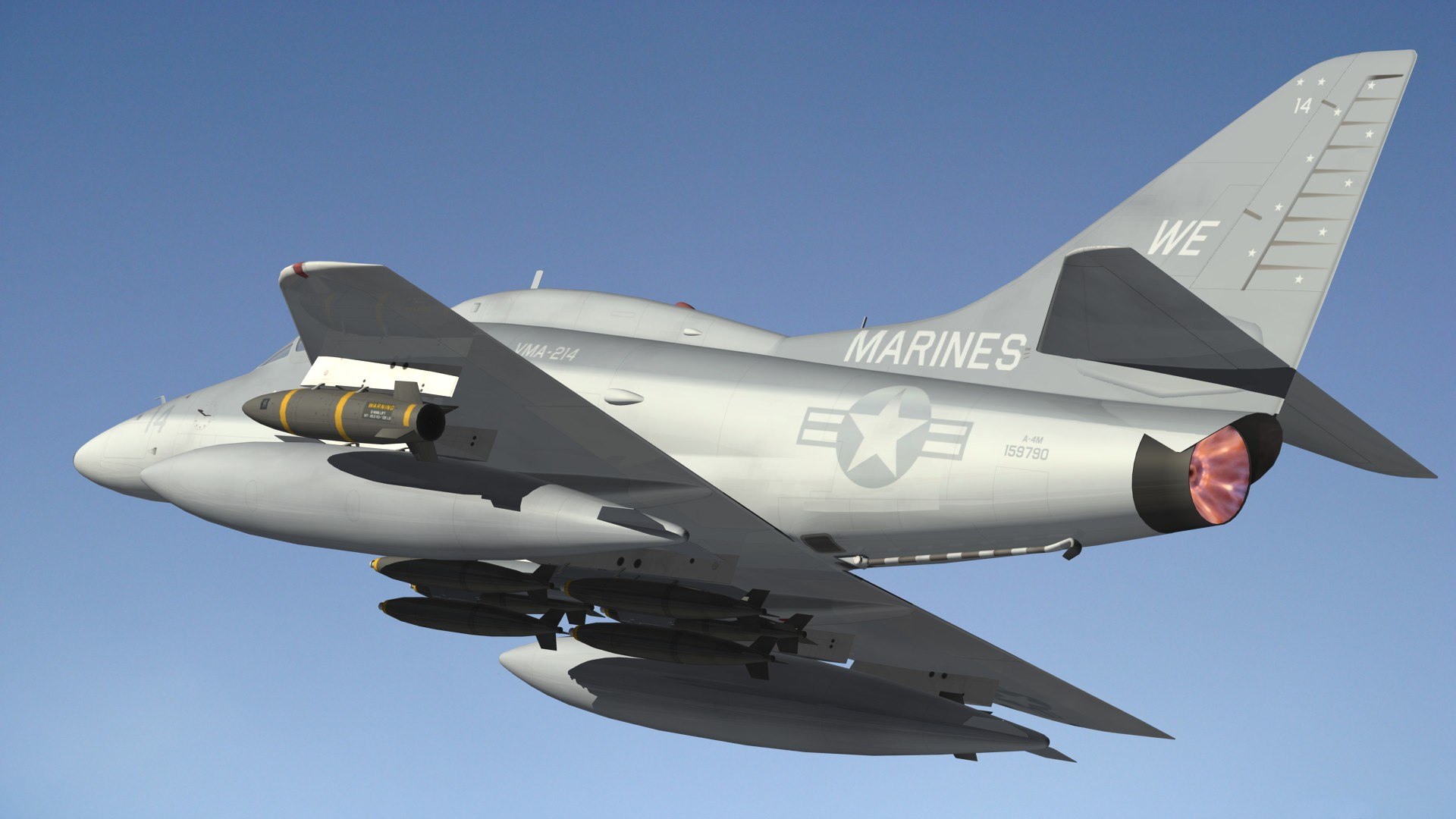 3D A-4 Skyhawk Marines model - TurboSquid 2082834