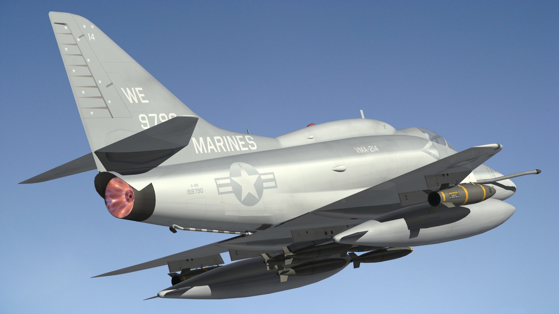 3D A-4 Skyhawk Marines model - TurboSquid 2082834
