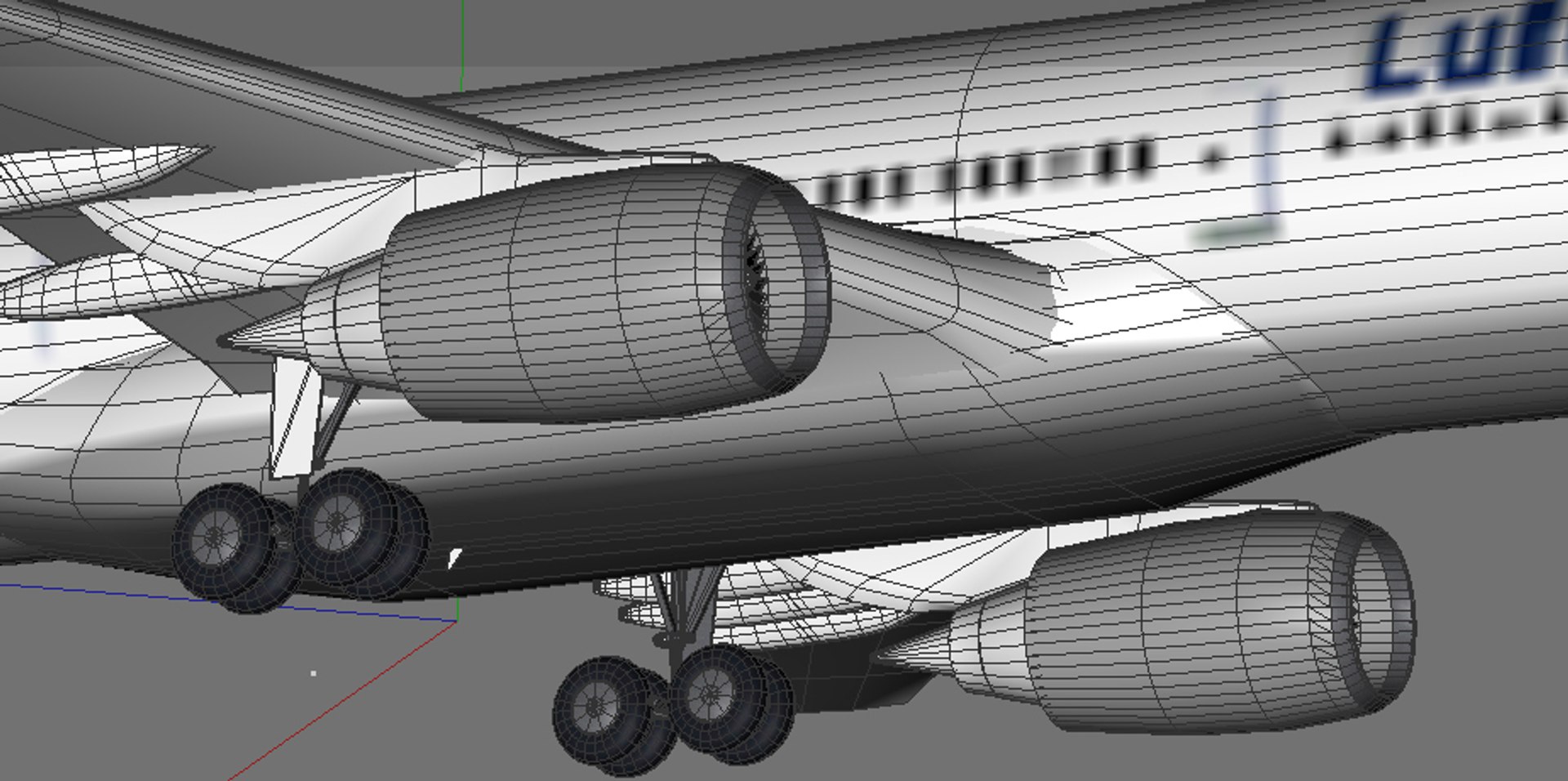 Airplane Airbus A330 Lufthansa Max