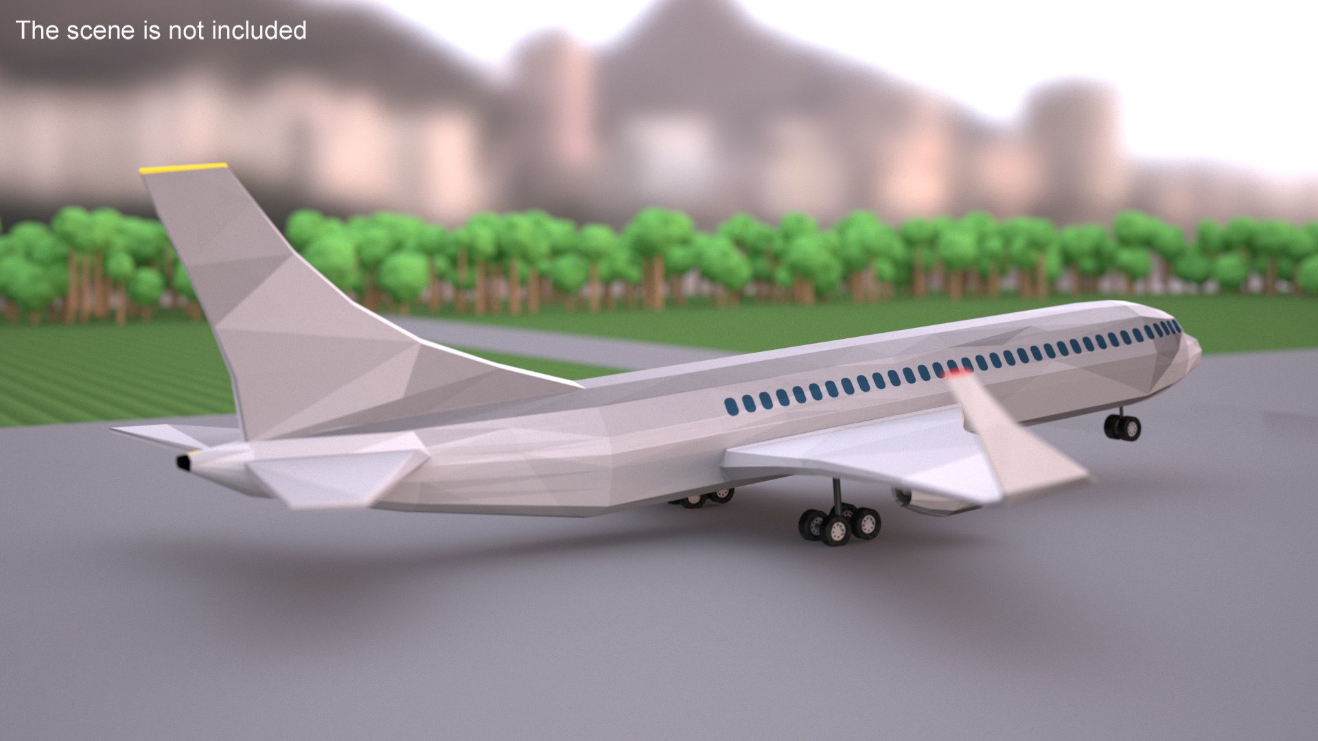 Low Poly Stylized Model Airplane Model - TurboSquid 2273177