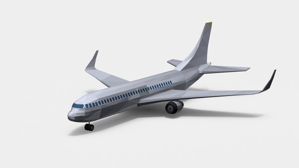 modelo 3d Modelo de avión estilizado de baja poli - TurboSquid 2273177