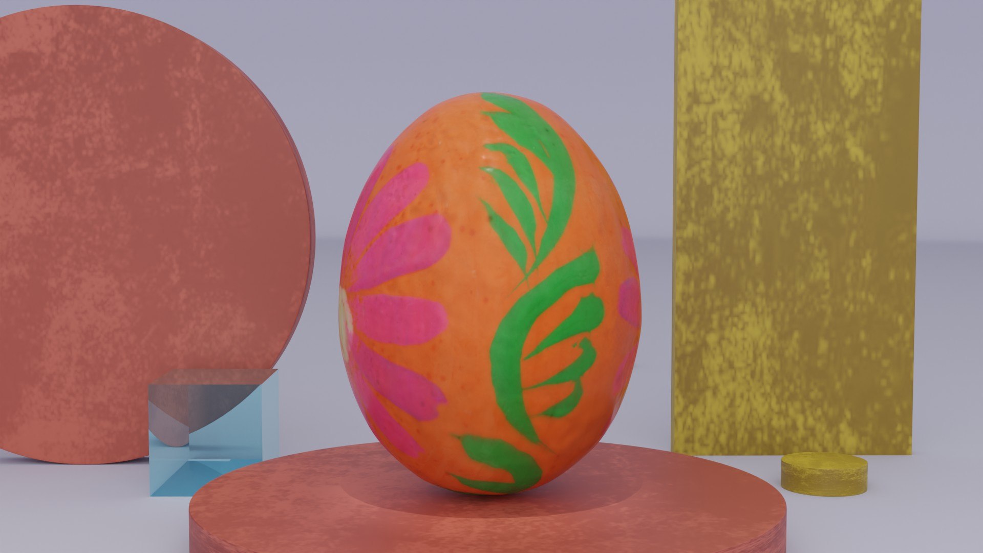 3D Easter Egg 06 Low-poly 3D Model Model - TurboSquid 1965403