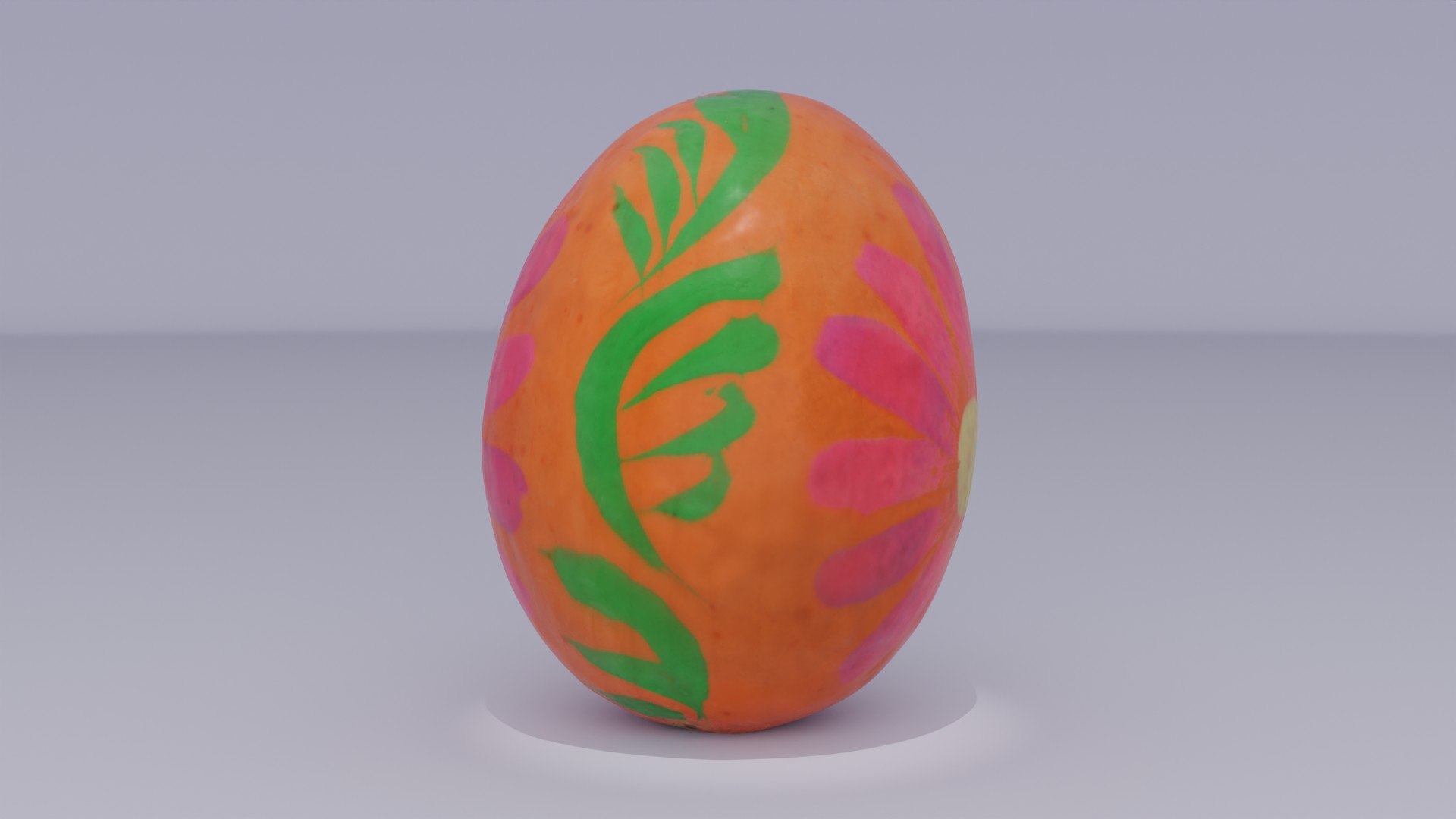 3D Easter egg 06 low-poly 3D model model - TurboSquid 1965403