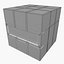 3d Model Cube Clock