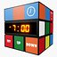 3d Model Cube Clock