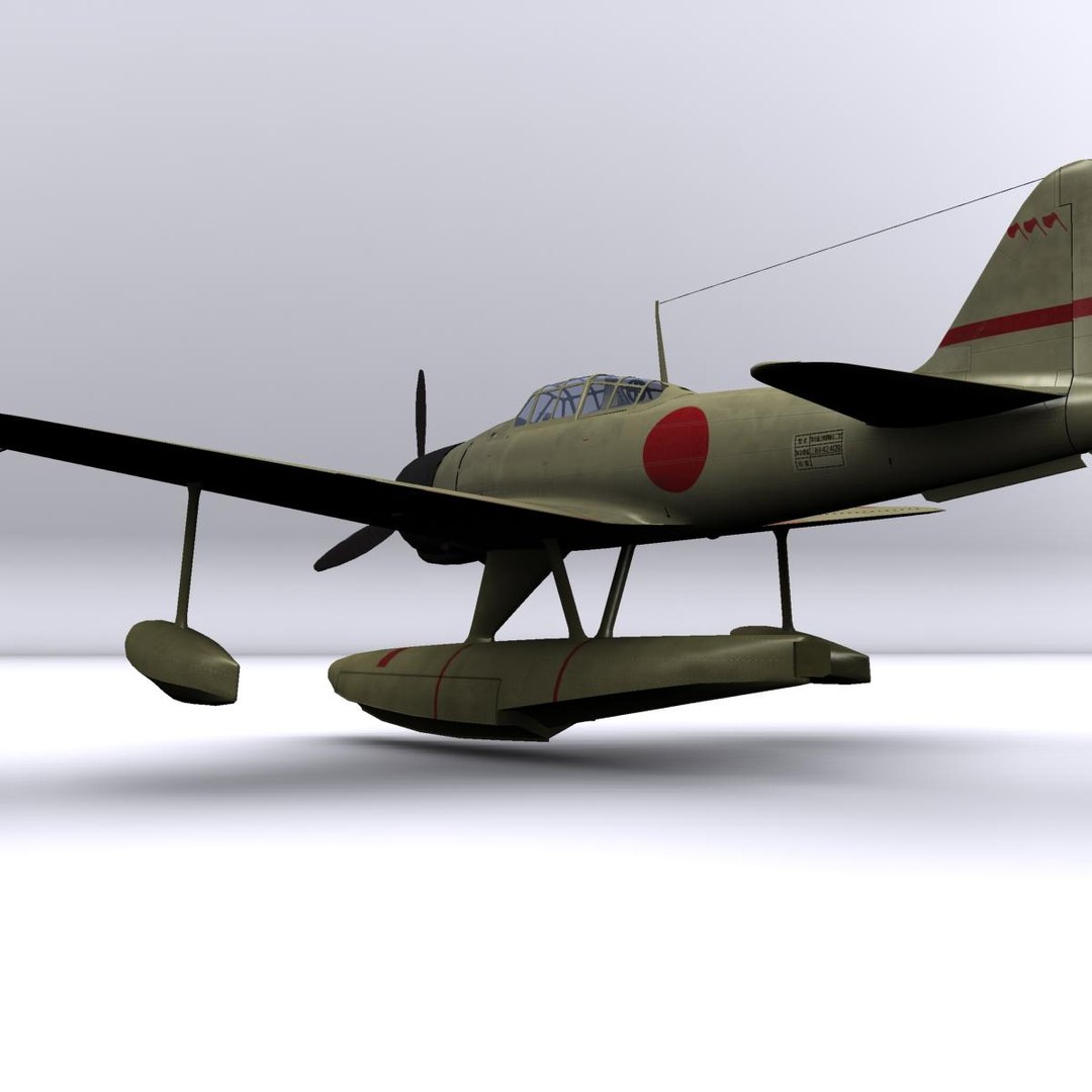 A6m Fighter A6m2-n 3d 3ds