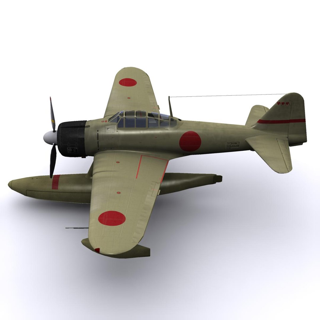 A6m Fighter A6m2-n 3d 3ds