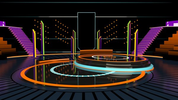Tv Studio Competition Design 3D 모델 - TurboSquid 1901808