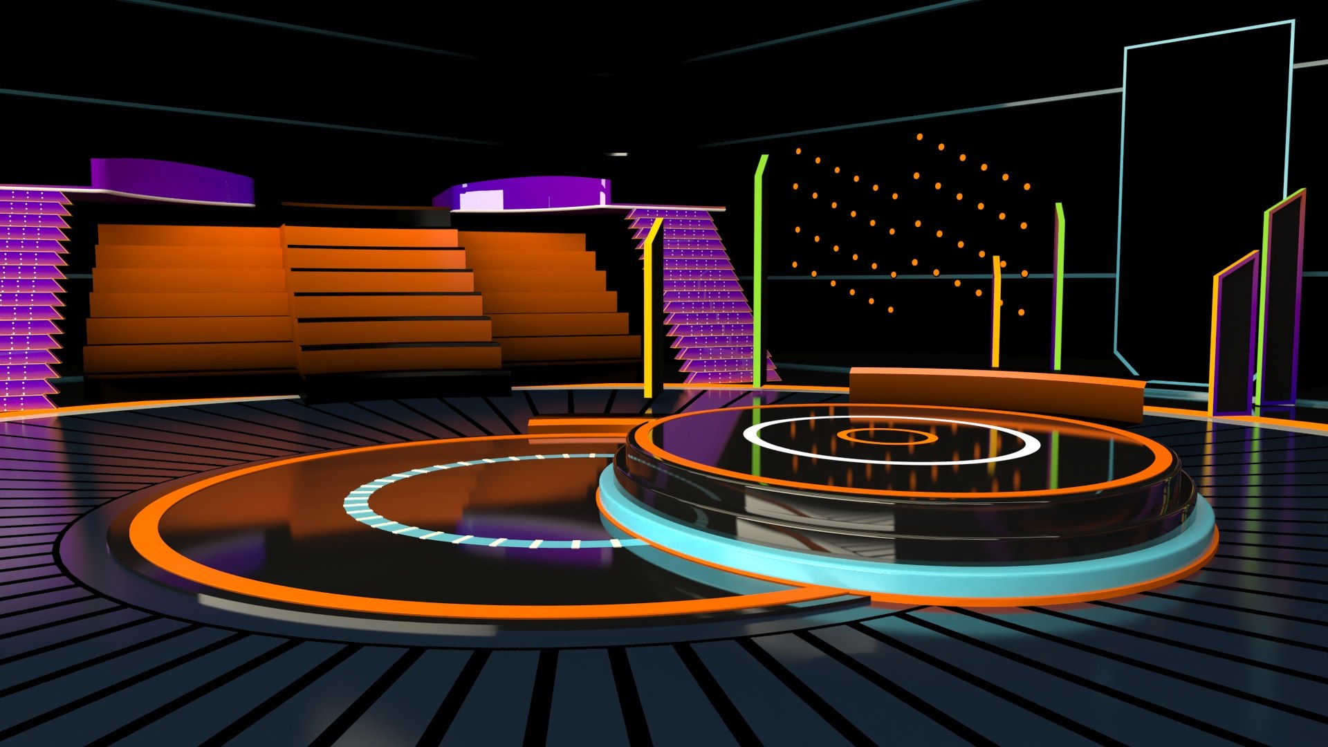 Tv Studio Competition Design 3D - TurboSquid 1901808