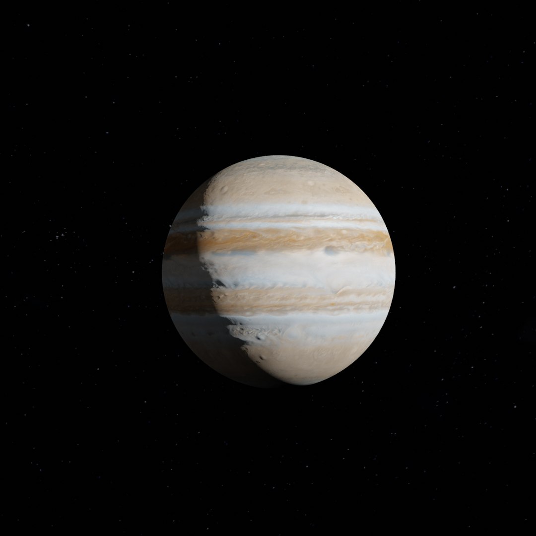 Jupiter 3D Model - TurboSquid 2292408