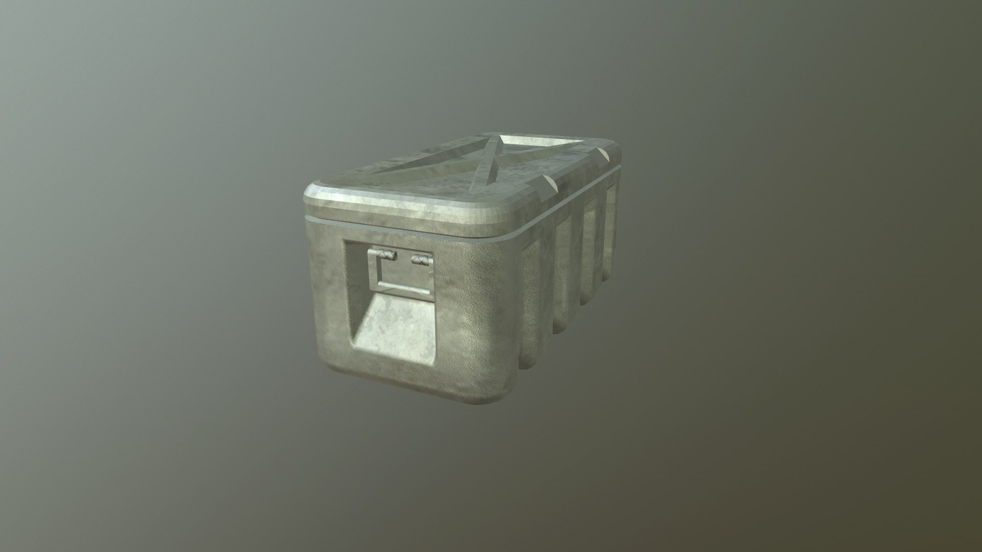 3D Iron Case - TurboSquid 1388070