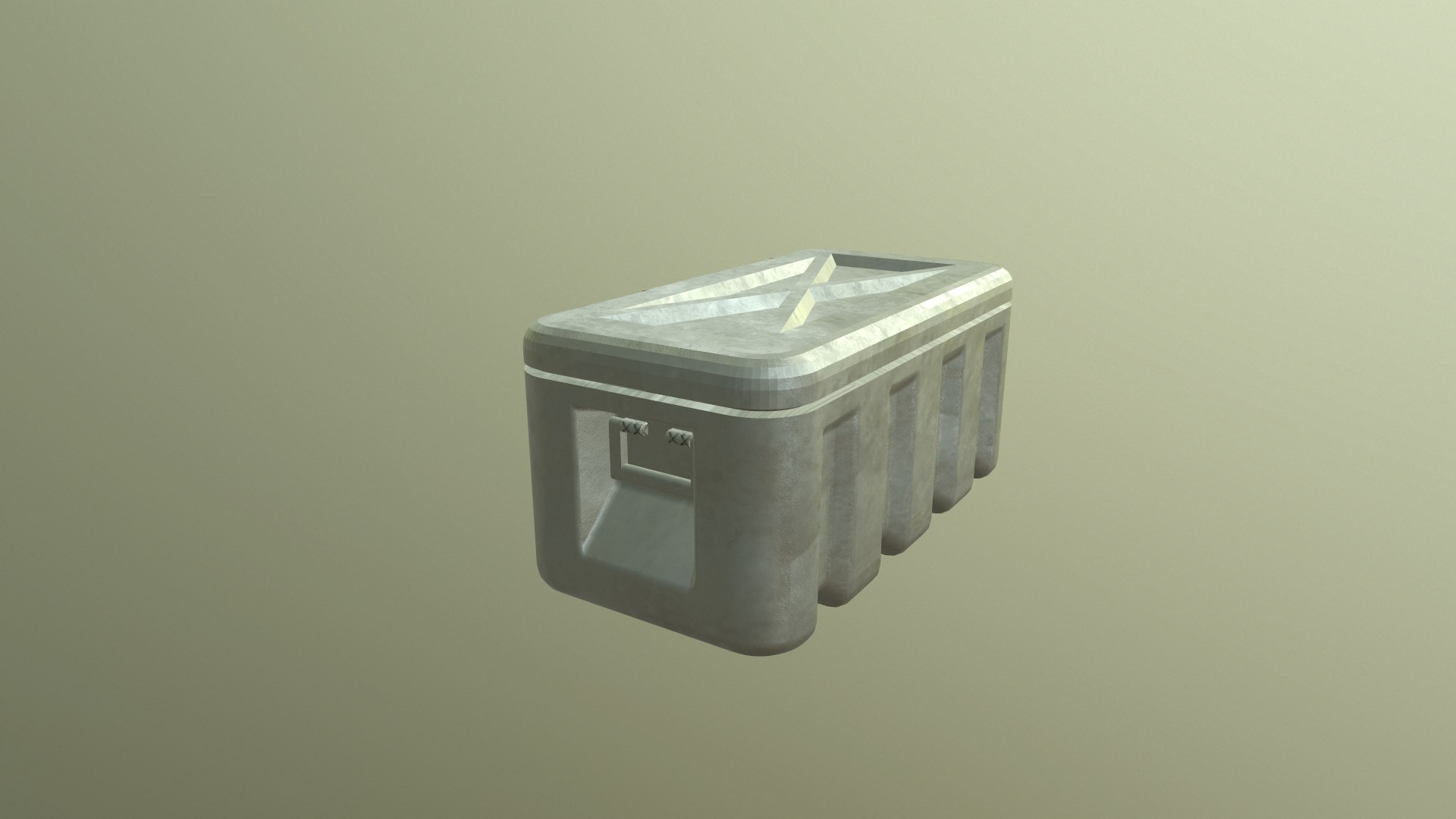 3D Iron Case - TurboSquid 1388070