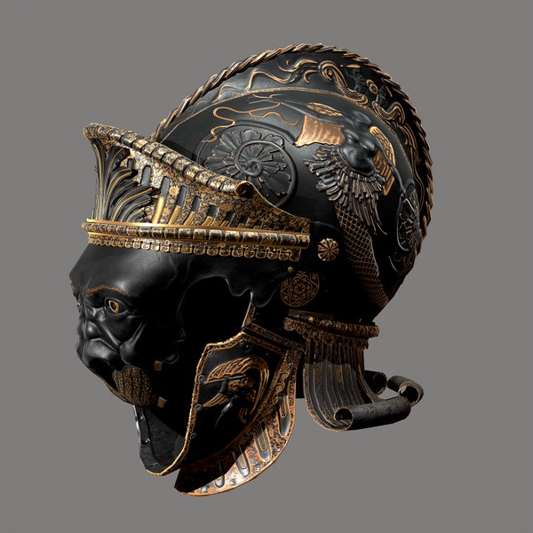 Nemean lion helmet model - TurboSquid 1660839