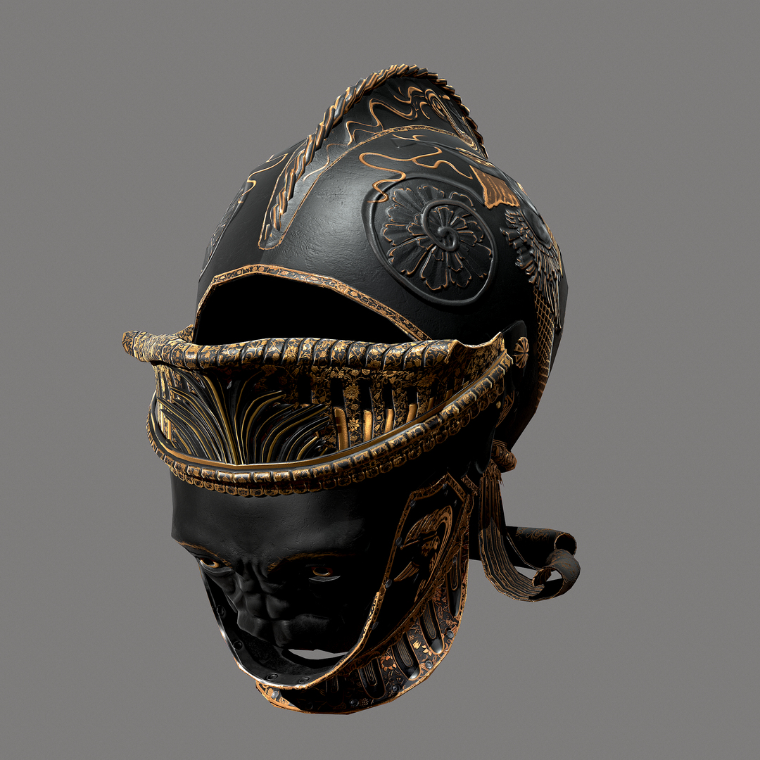 Nemean lion helmet model - TurboSquid 1660839