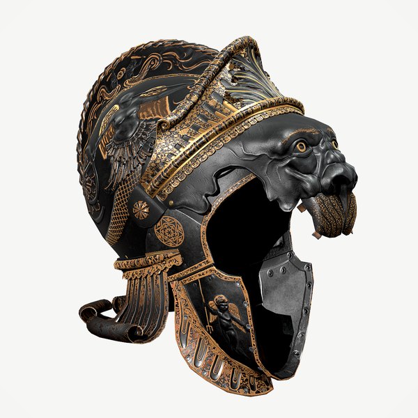 Nemean lion helmet model - TurboSquid 1660839