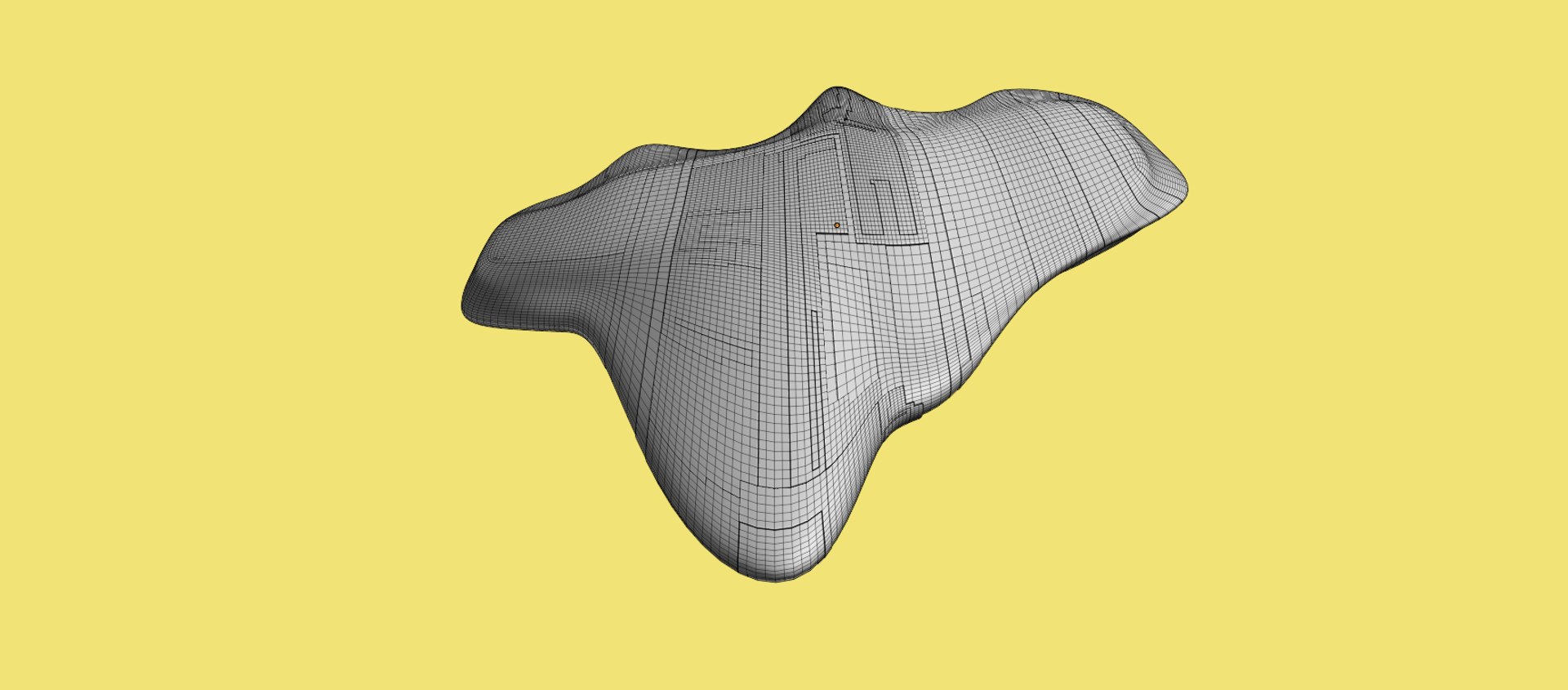 Asymmetric Spaceship Model - TurboSquid 2242623