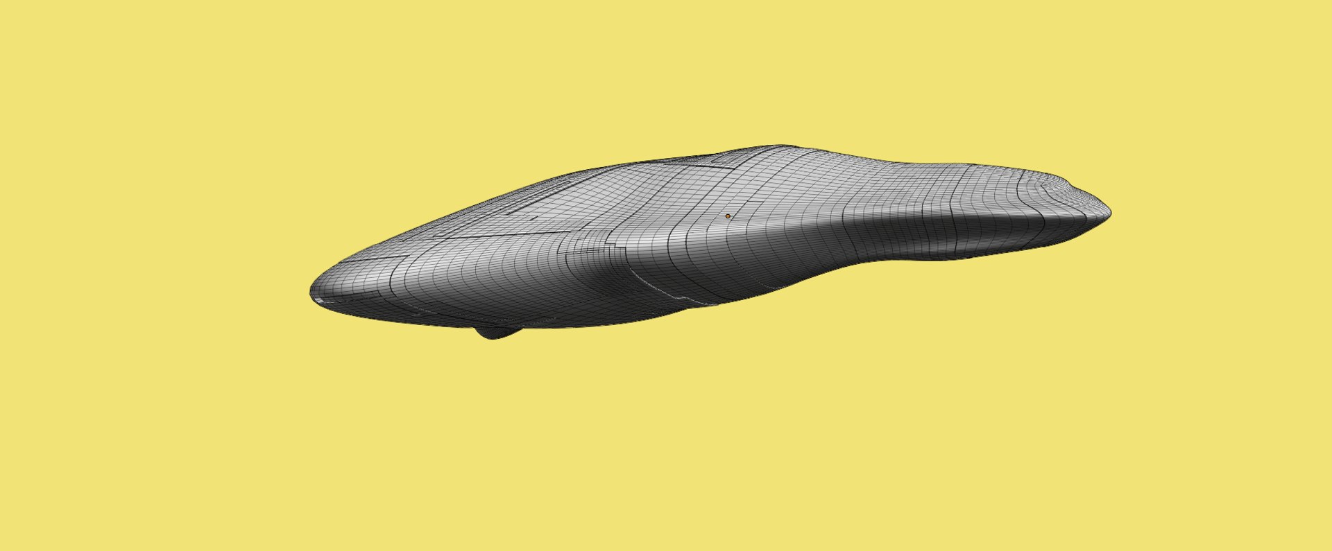 Asymmetric Spaceship Model - TurboSquid 2242623