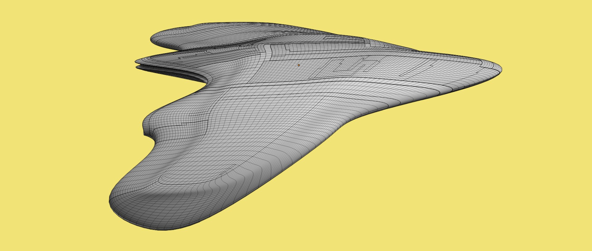 Asymmetric Spaceship Model - TurboSquid 2242623