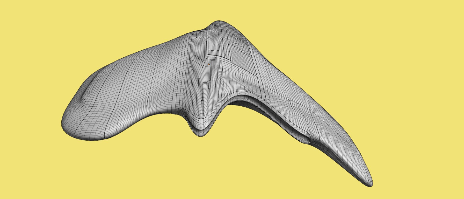 Asymmetric Spaceship Model - TurboSquid 2242623