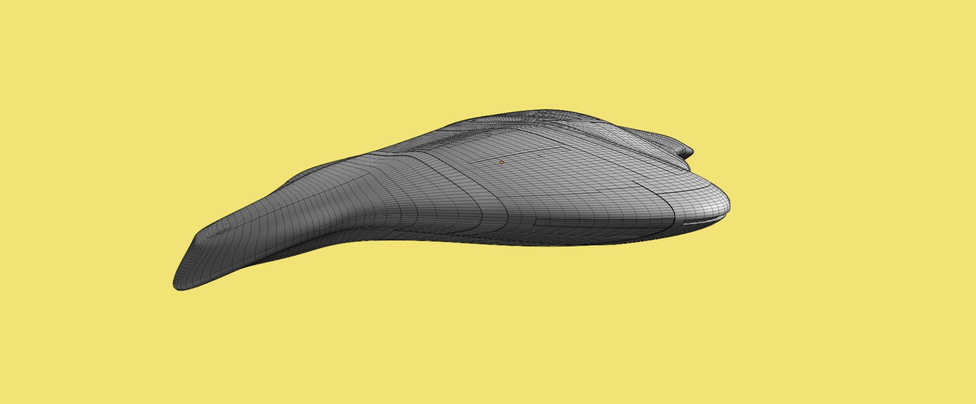 Asymmetric Spaceship Model - TurboSquid 2242623