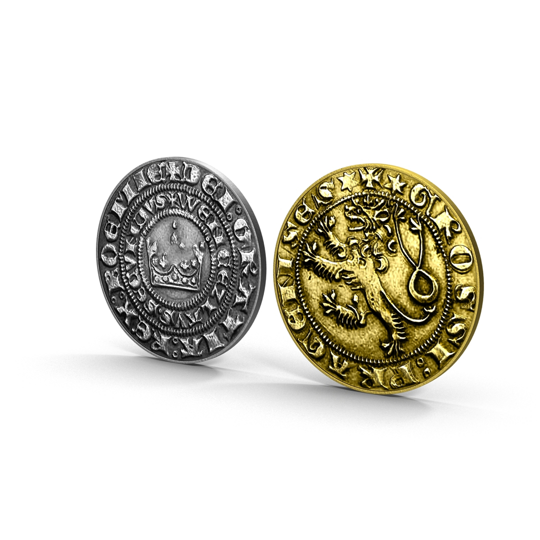Coins Realistic 3d Max