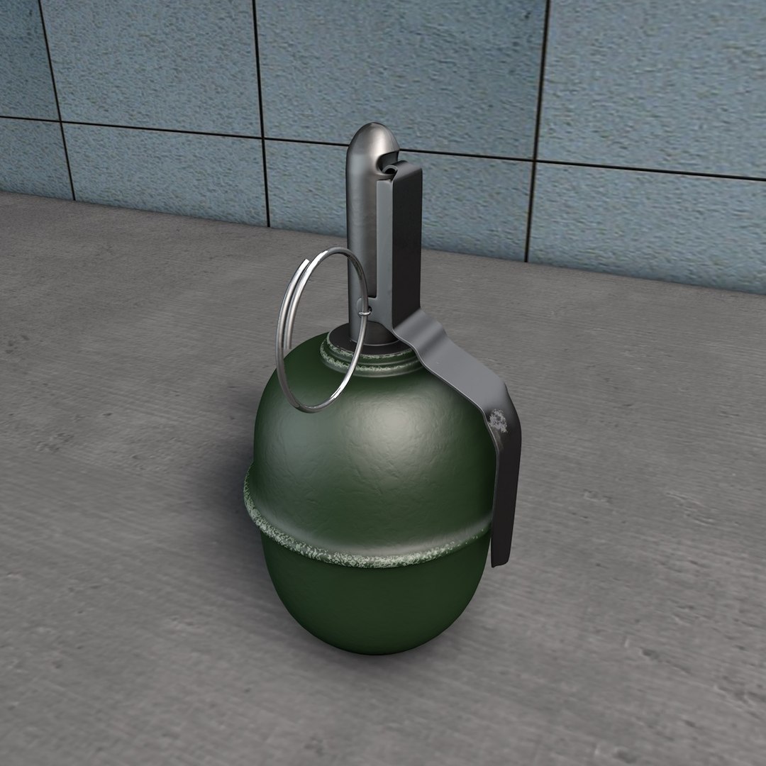 3d Model Hand Grenades Rgd-5