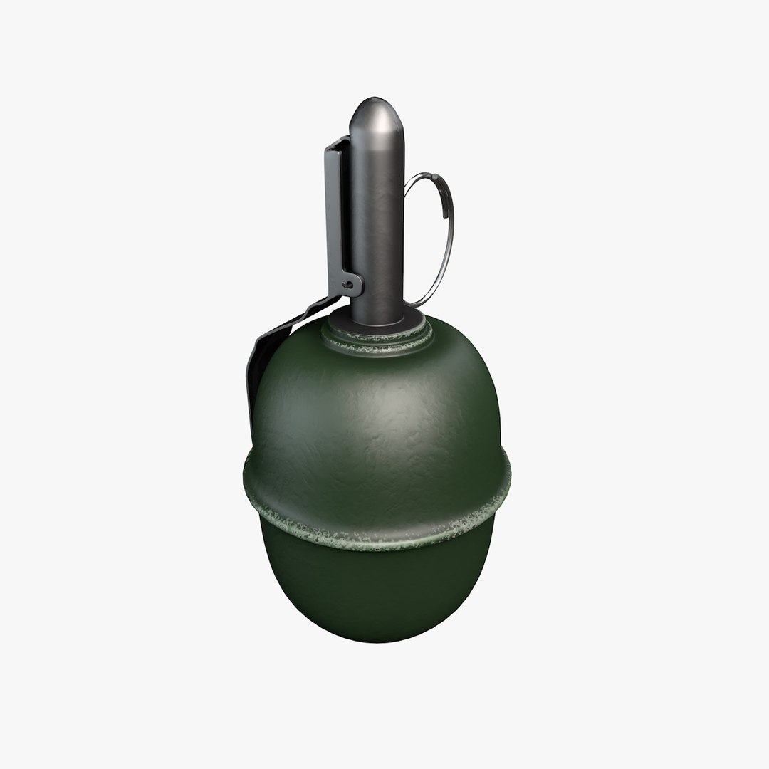 3d Model Hand Grenades Rgd-5