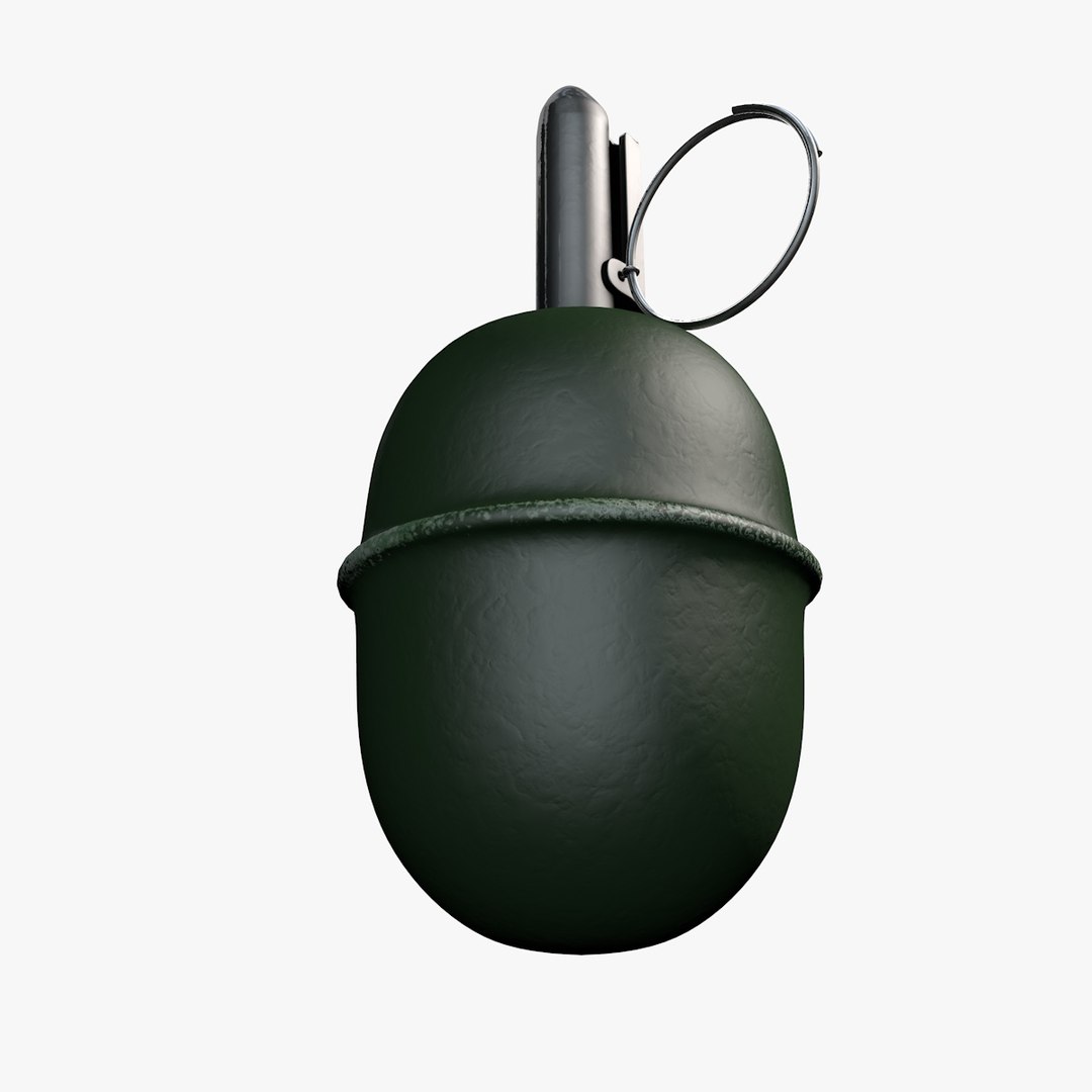 3d Model Hand Grenades Rgd-5